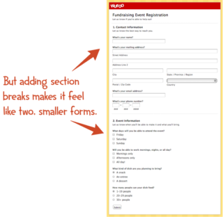 Back to Basics: Use Section Breaks To Make Your Forms Easier To Fill ...
