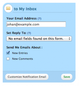 Back to Basics: Email & Text Message Notifications | Wufoo